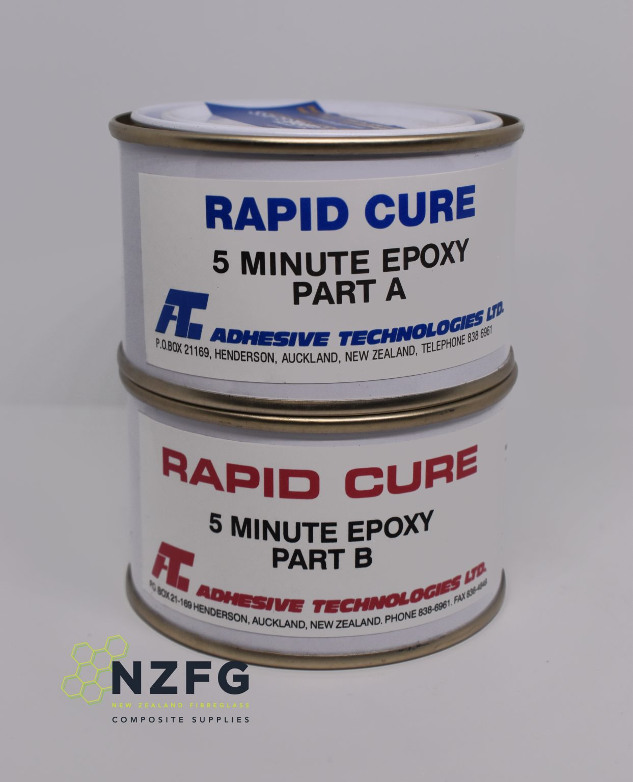 Epoxy Glue - 5 Minute - Rapid Cure - NZ Fibreglass
