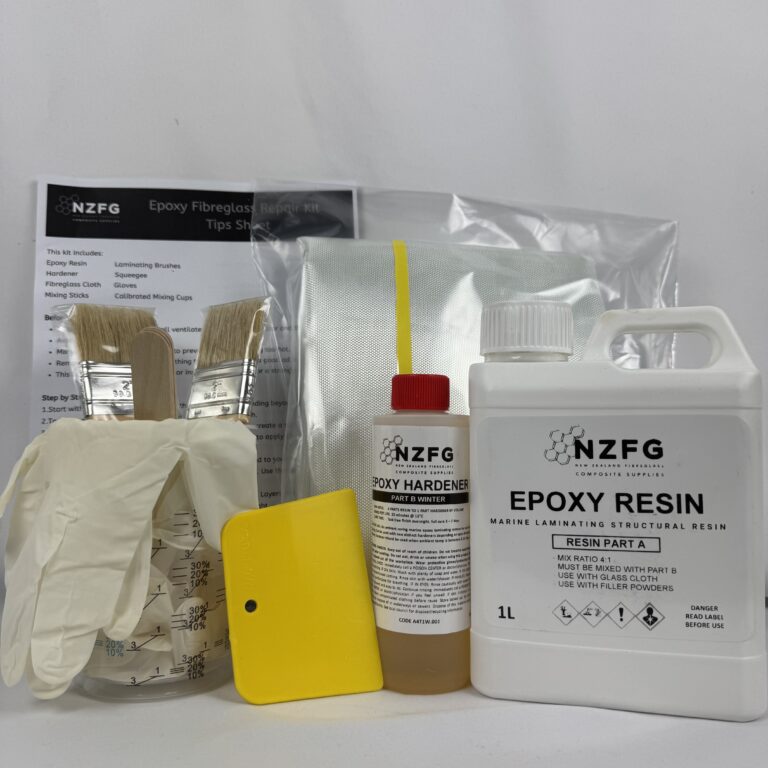 Fibreglass Repair Kit - Epoxy - NZ Fibreglass